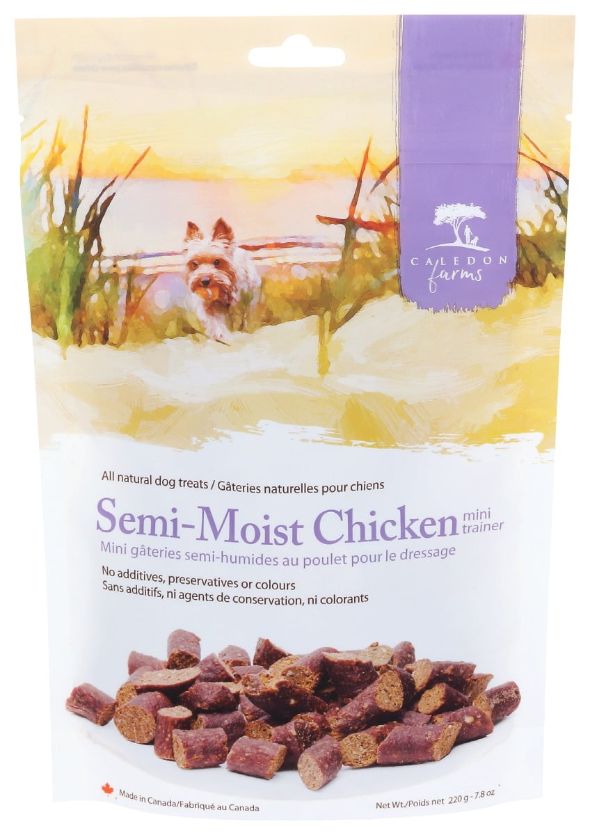 Caledon Farms Mini Trainers -Semi Moist Chicken-Dog Treats - Walmart.com