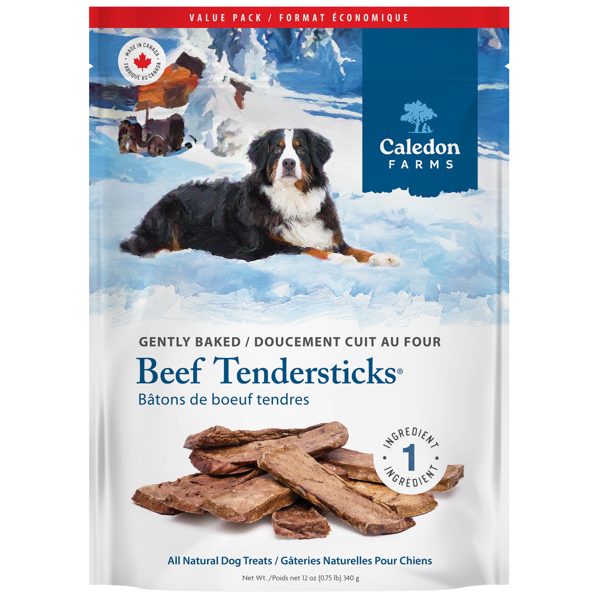 Caledon Farms Value Pack Beef Tendersticks BSL1 Brown 12 Ounce (Pack of ...