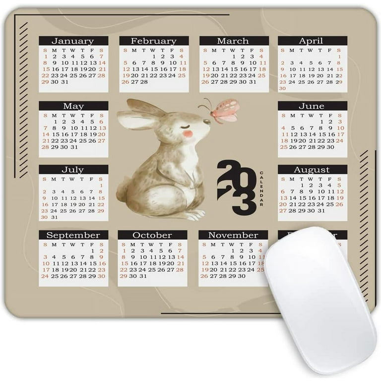 Calendar Mouse Pads