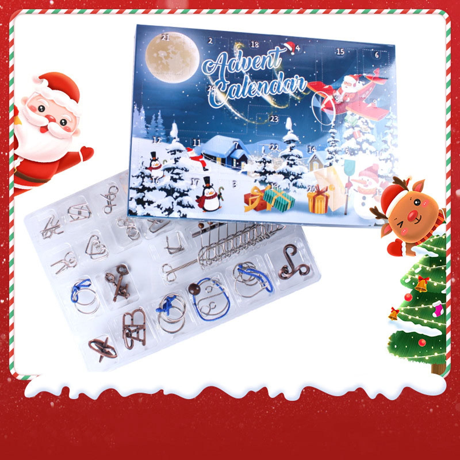 Calendar 2025-2026 Calendar Planner for Home or office Christmas Advent ...