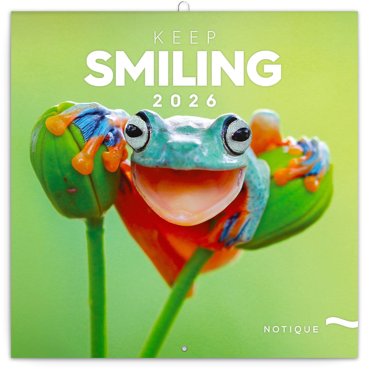Calendar 2025-2026 Smile Please Wall Planner, Uplifting Quotes ...