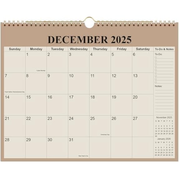 Calendar 2026-18 Months Wall Calendar from January 2026 - June 2027 ...