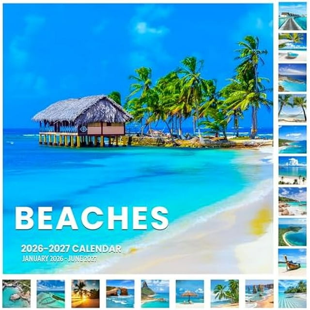 Calendar 2026-2027 - 18 Month Wall Calendar 2026-2027 JAN 2026 - JUN ...