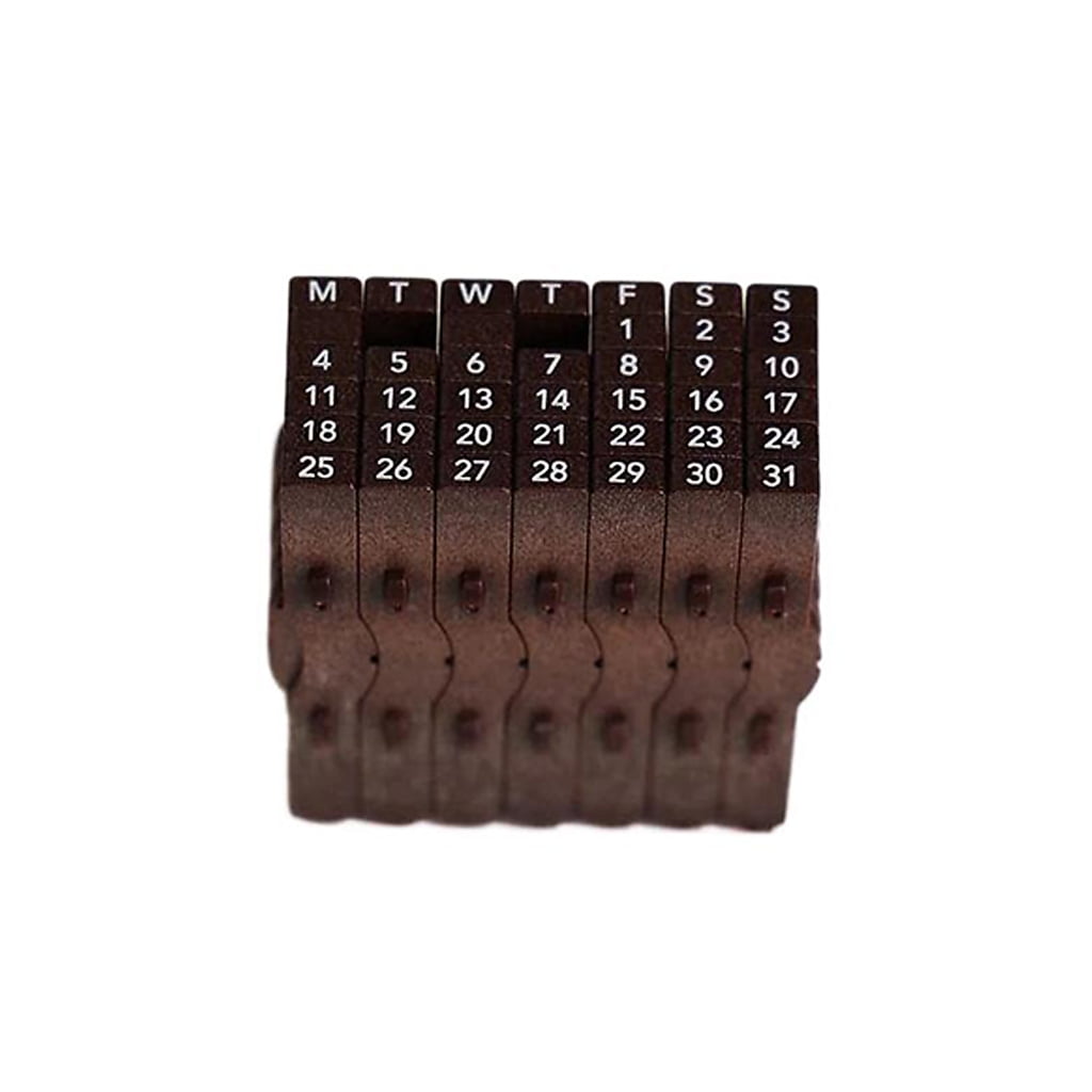Calendar Date Stamp For Office Use With Rolling Design And Clear ...