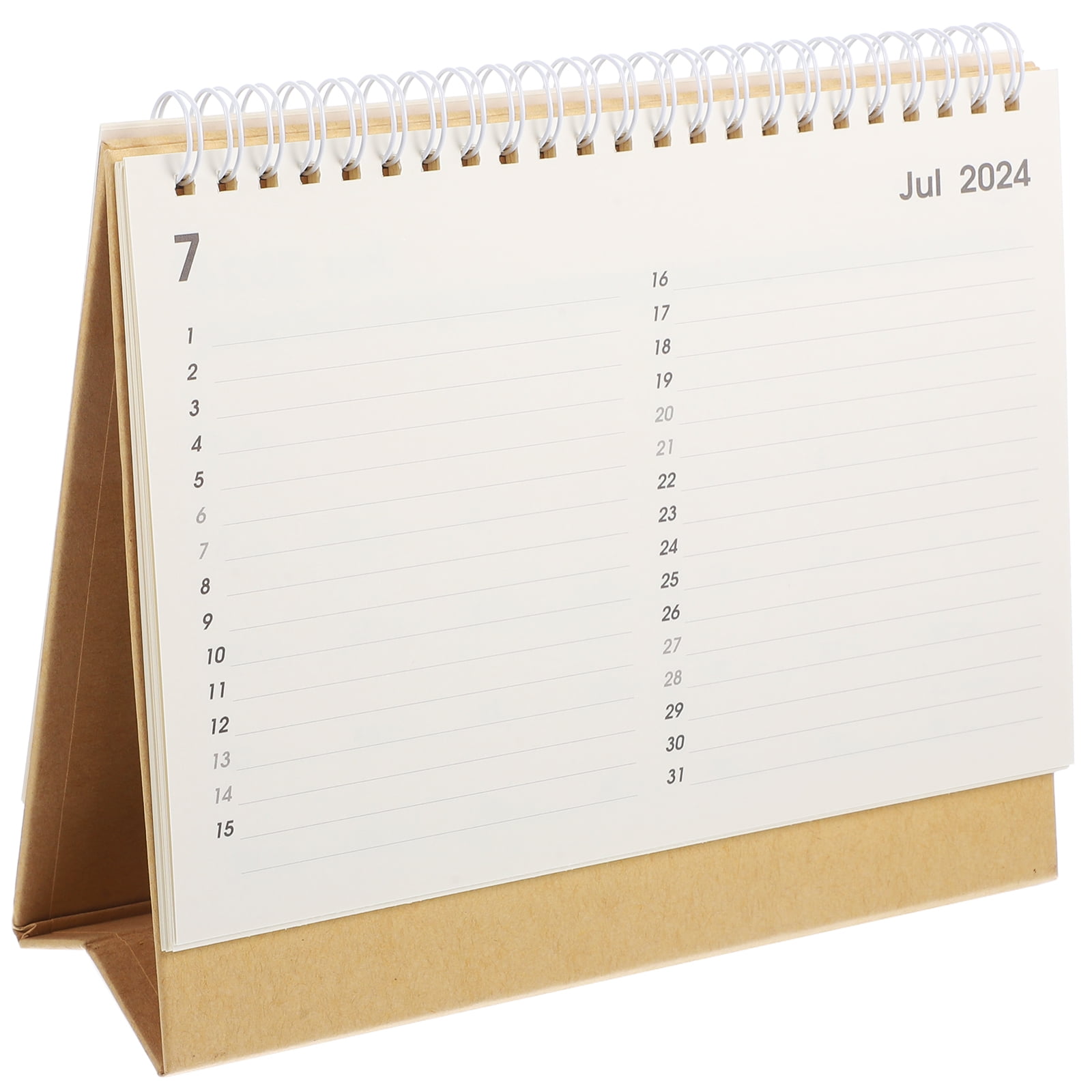 Calendar for Desk Birthday Calendars 2024 Monthly Calendar Small Desk ...