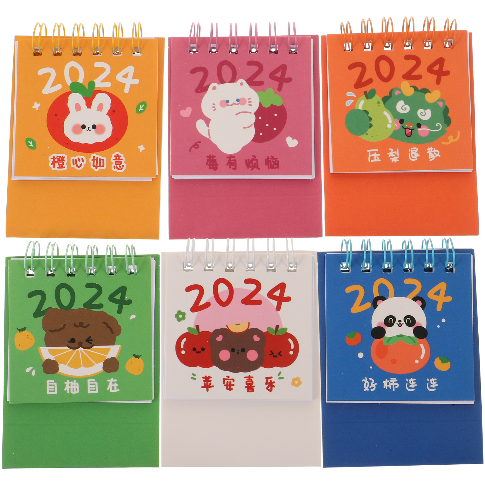 Calendar Desk Calendars Desktop Table Rabbit Standing Mini Monthly ...