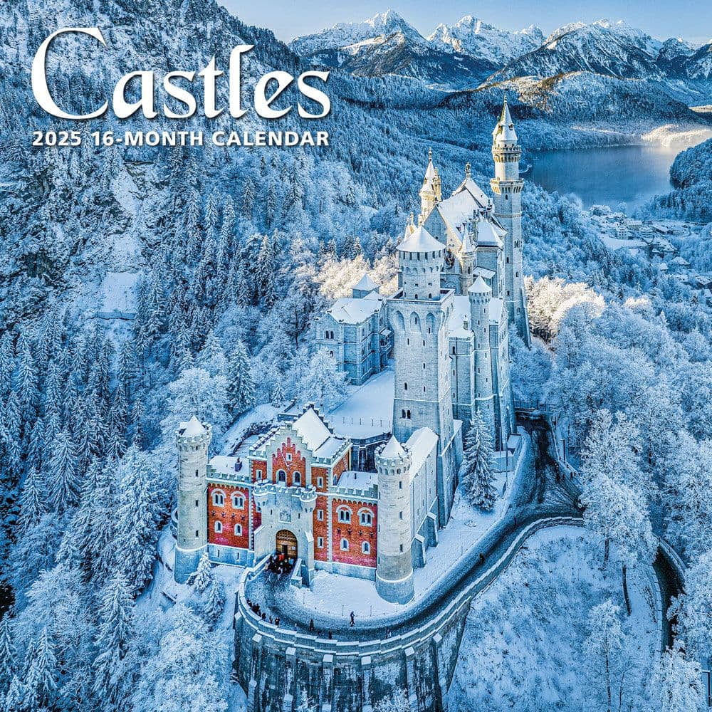 Calendar Ink, Castles 2025 Wall Calendar - Walmart.com