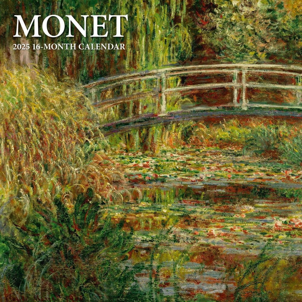 Calendar Ink, Monet 2025 Wall Calendar - Walmart.com