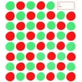 Calendar Ink, Polka Dots Red Green Wrapper - Walmart.com