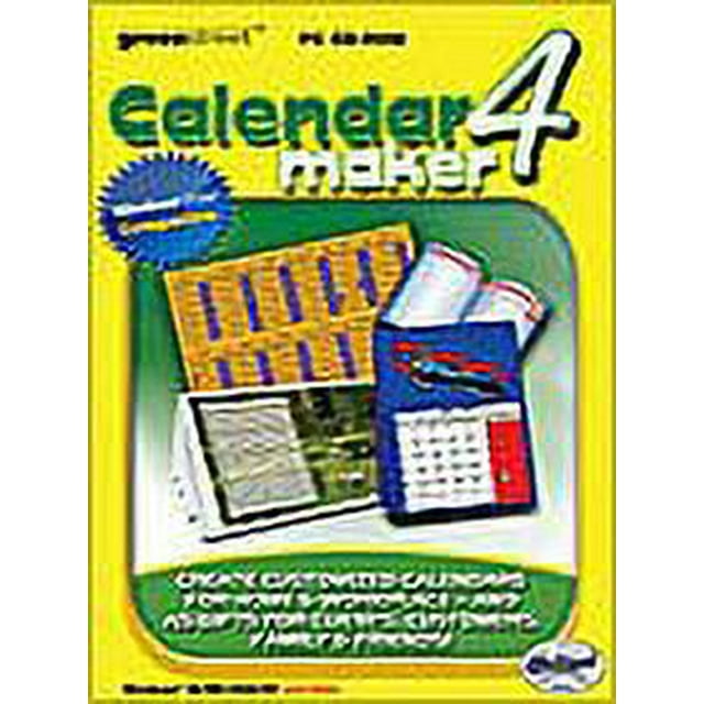 Calendar Maker 4 (PC) - Walmart.com