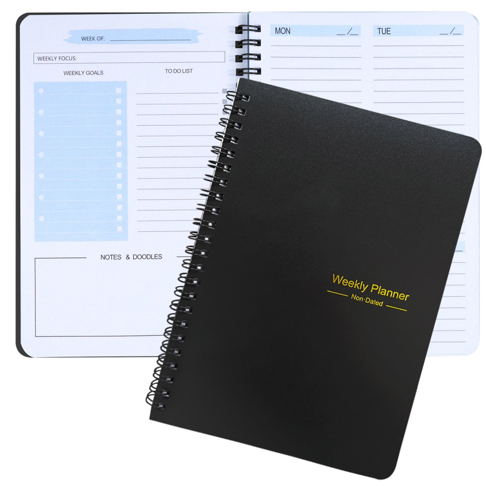 Calendar and Notebook Combo,Daily Planner|Your All in One Day Organizer ...