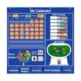 Calendar & Weather Pocket Chart, Classroom Calendar Supplies Learning ...