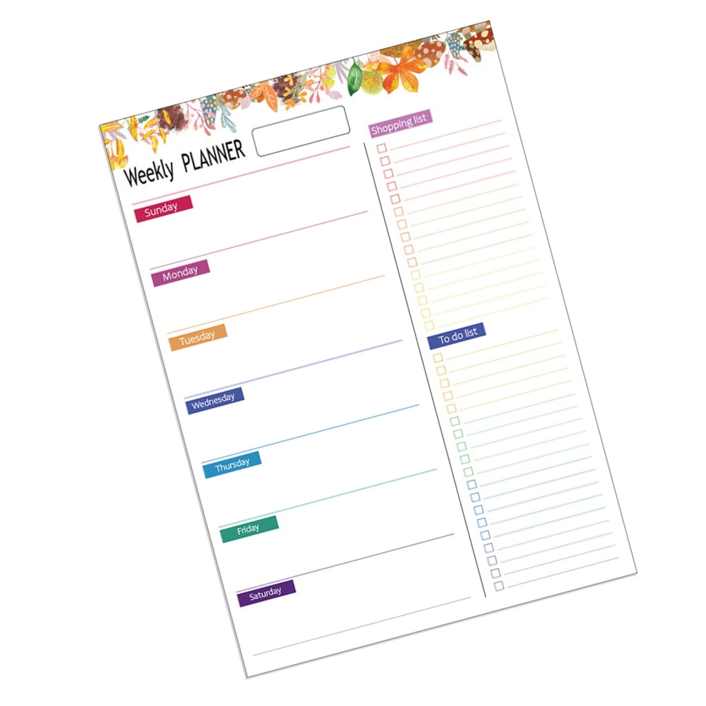Calendar Whiteboard For Kitchen Fridge Weekly Monthly Planner Calendar ...
