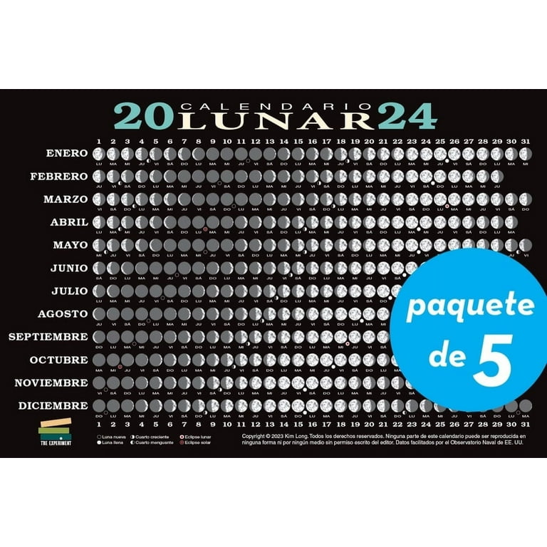 Calendario Lunar 2024 Fases Lunares Eclipses Y Más Cards Descubra A