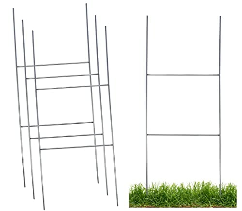 Calendars & More Inc. Sturdy Metal Wire Step Stake Frame For Yard Signs ...