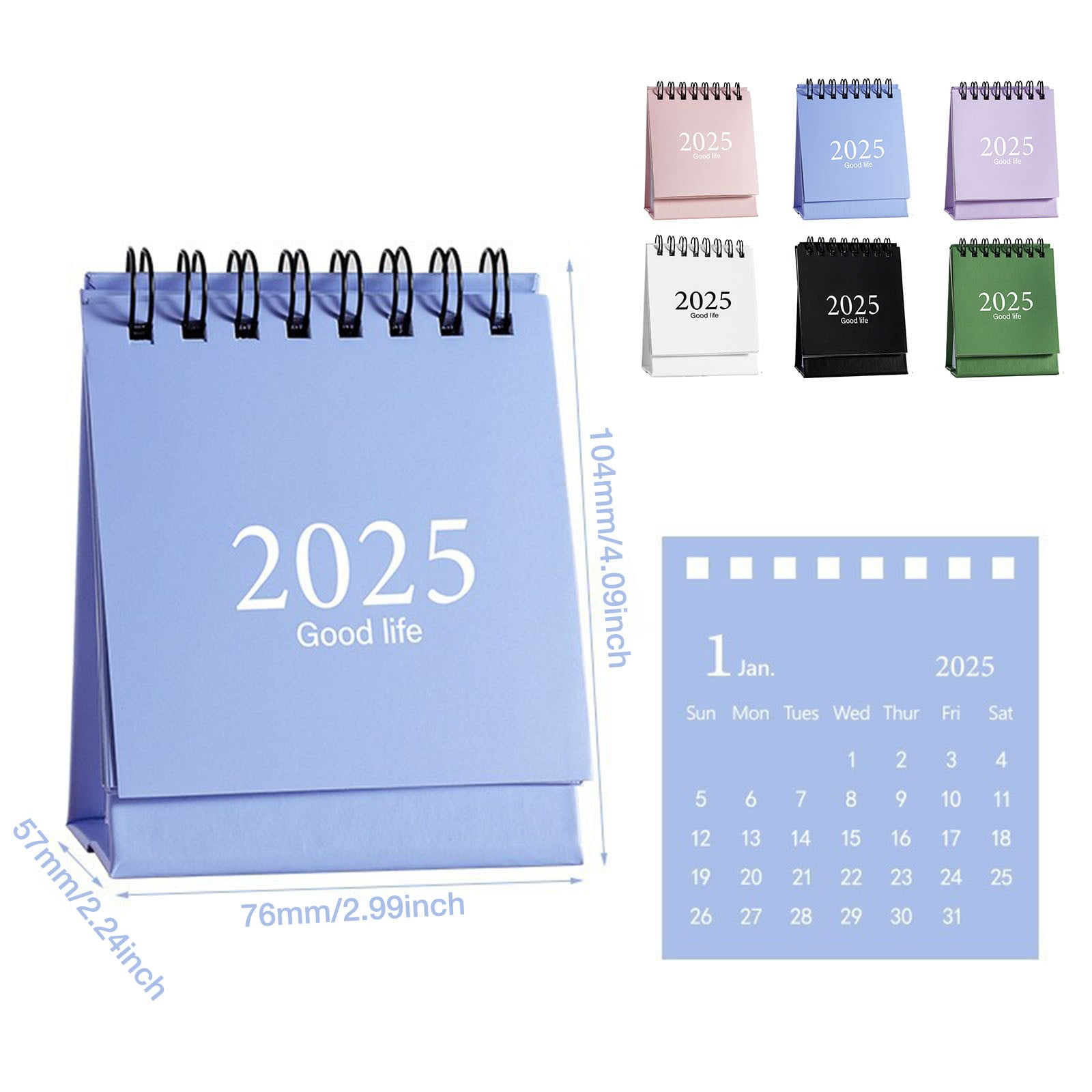 Calender! Mini Desktop Calendar 2025 Calendar 2025 Planner 2025 ...
