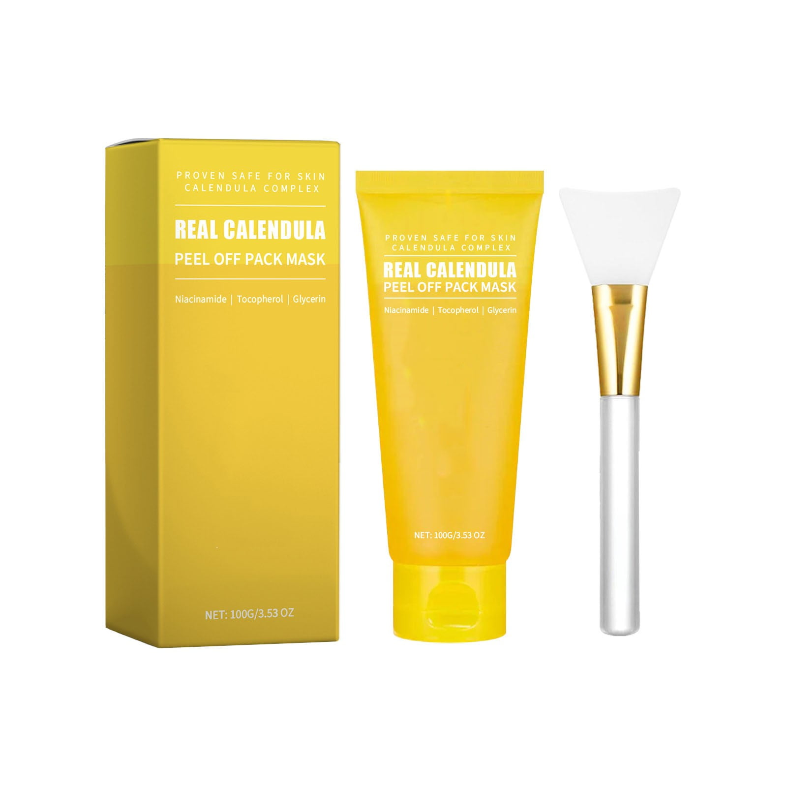 Calendula Peel Off Mask | With Herbal Infused Brightening Serum ...