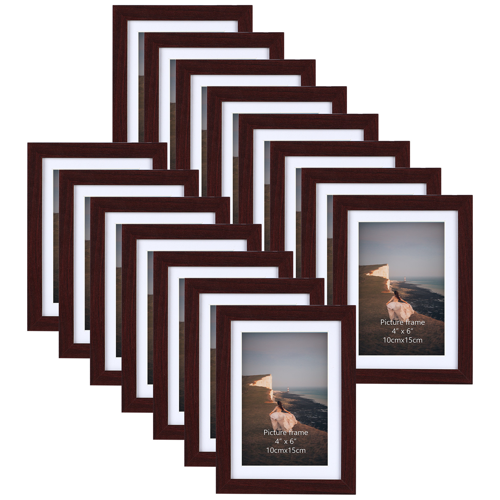 Mainstays 5x7 Stepped Frame, Black - Walmart.com