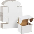 Calenzana 25 Pack Small Moving Boxes, 6x4x4, Plain White, Recycled ...