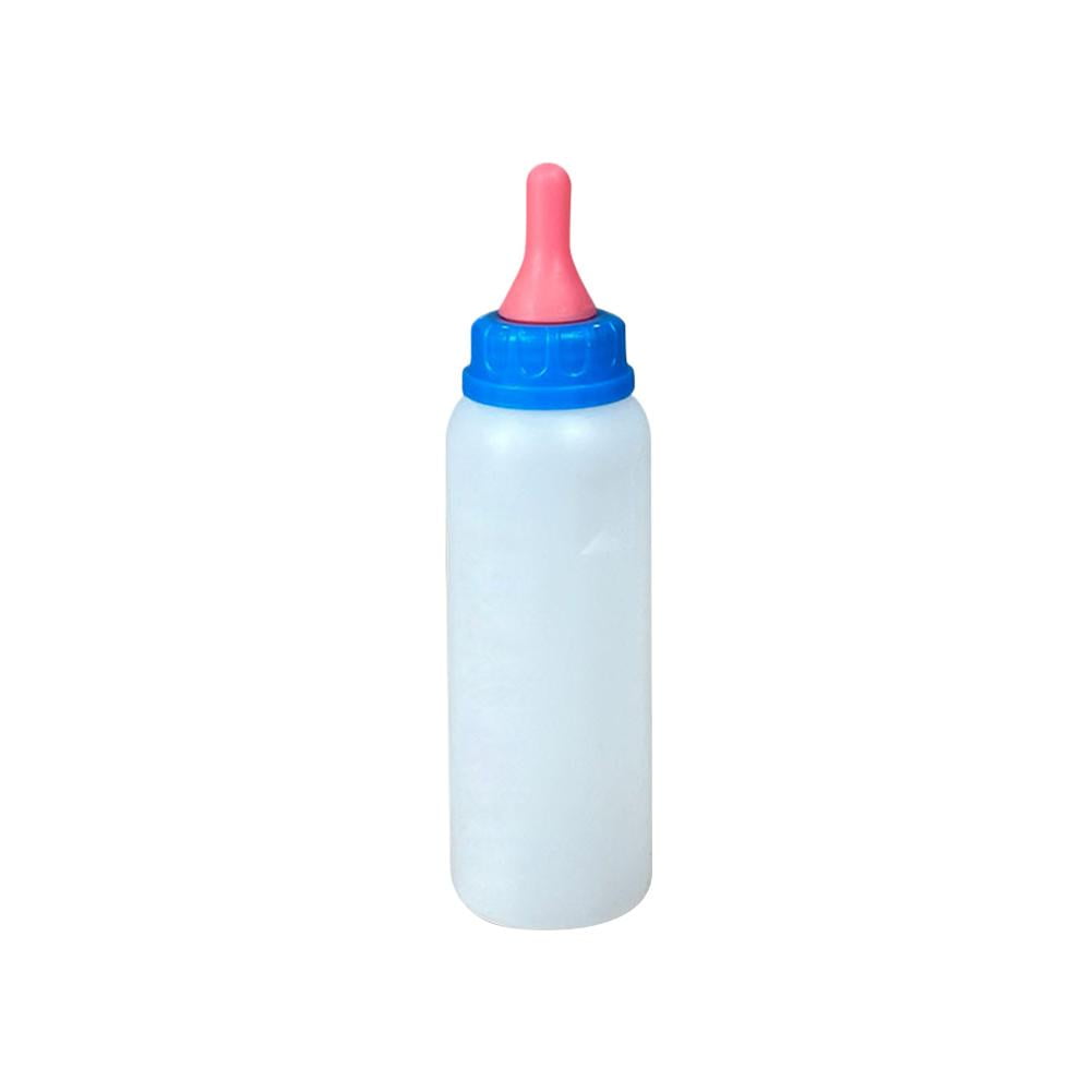 Calf Bottle with Long Silicone Nipple, Leakproof Portable Calf Milk ...