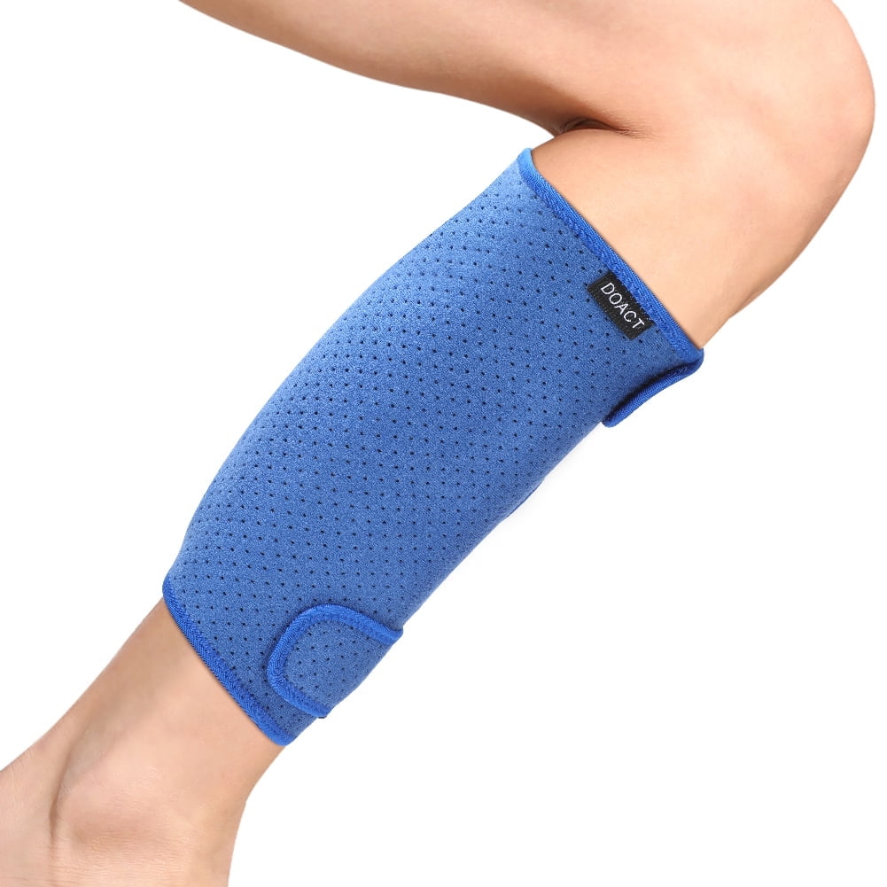 Calf Brace, 1 pc Calf Support Brace Adjustable Shin Splint Calf,Elastic ...