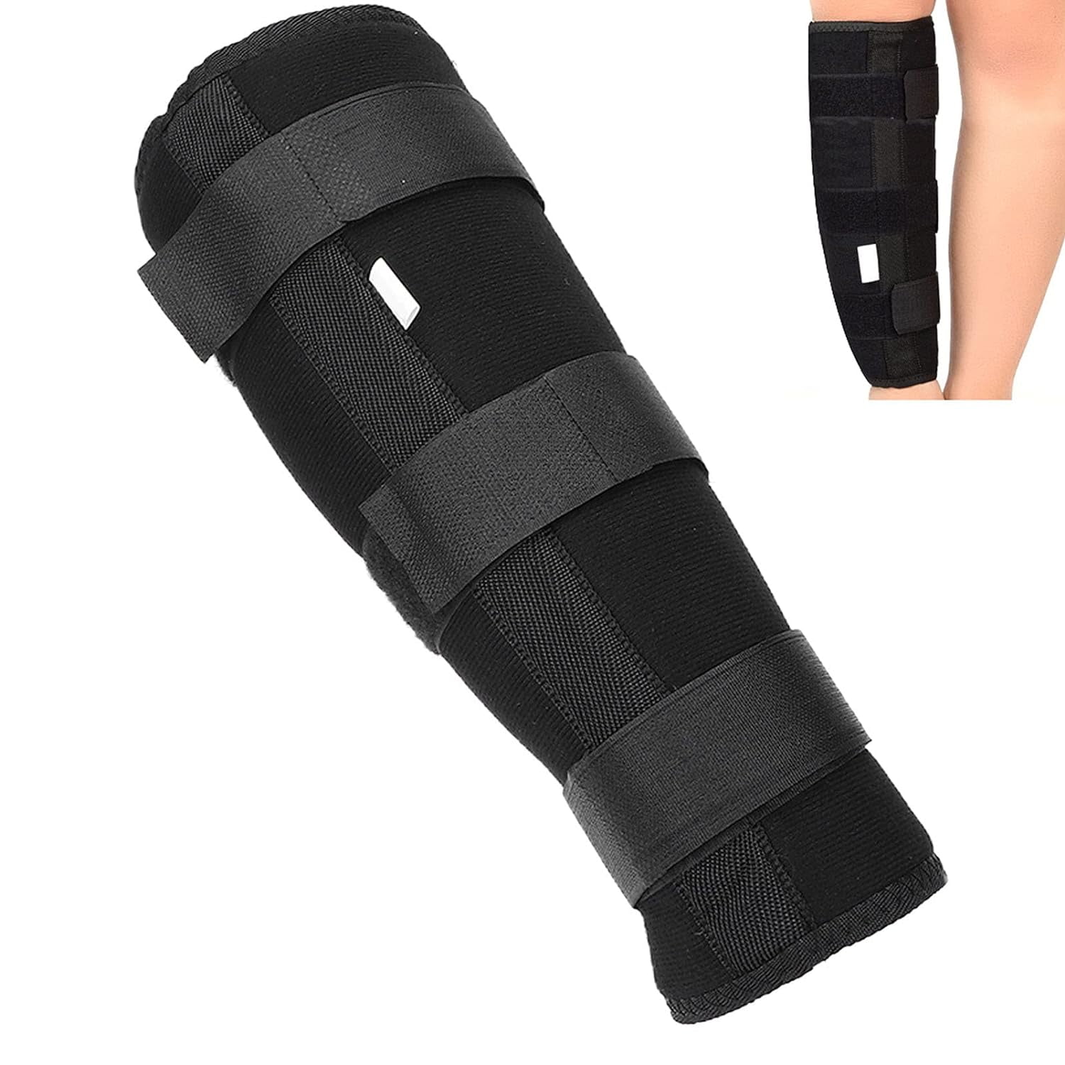 Calf Brace Adjustable Shin Splint Support Lower Leg Wrap Calf Fixed ...