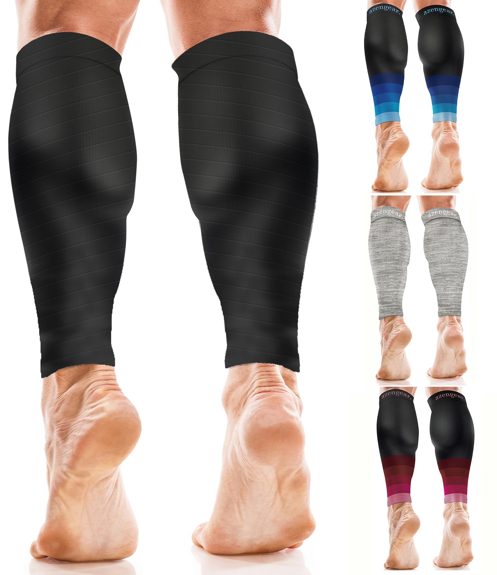 Calf Compression Sleeves for Men & Women - Shin Splint and Calf Support ...