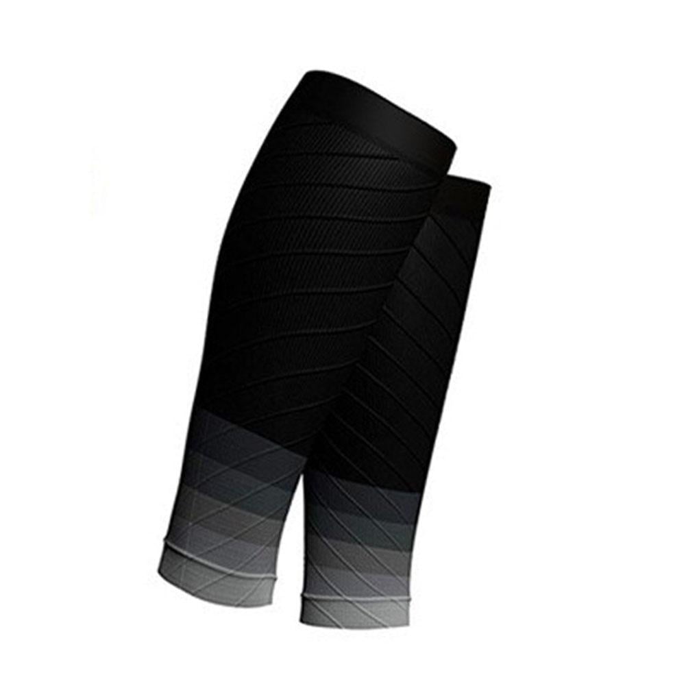 Calf Leg Compression Sleeve Sport Shin Pain Splints Cramp Socks Support ...