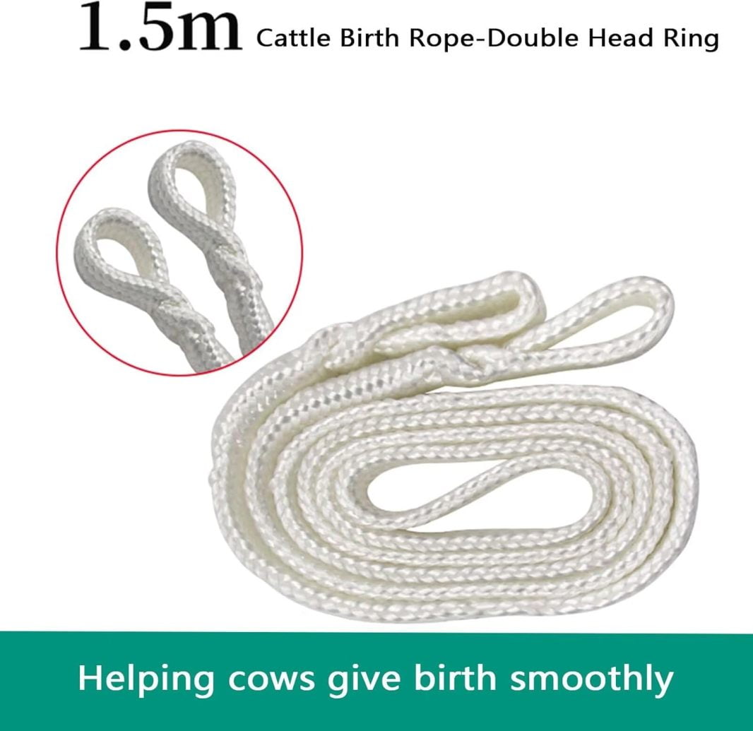 Calf Pulling Chains,Compatible with Midwifery Tool Cotton Rope, Durable ...