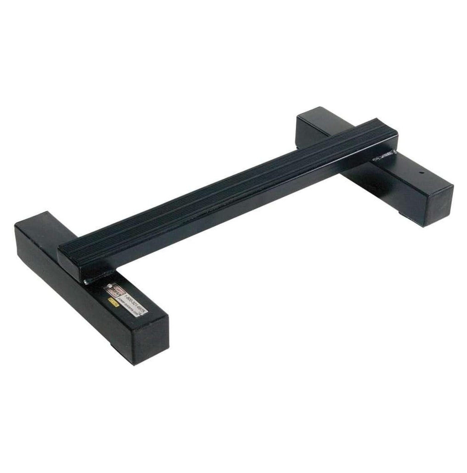 Calf Raiz, Steel Bar for Standing Calf Raises and Dip Exercises, Black ...