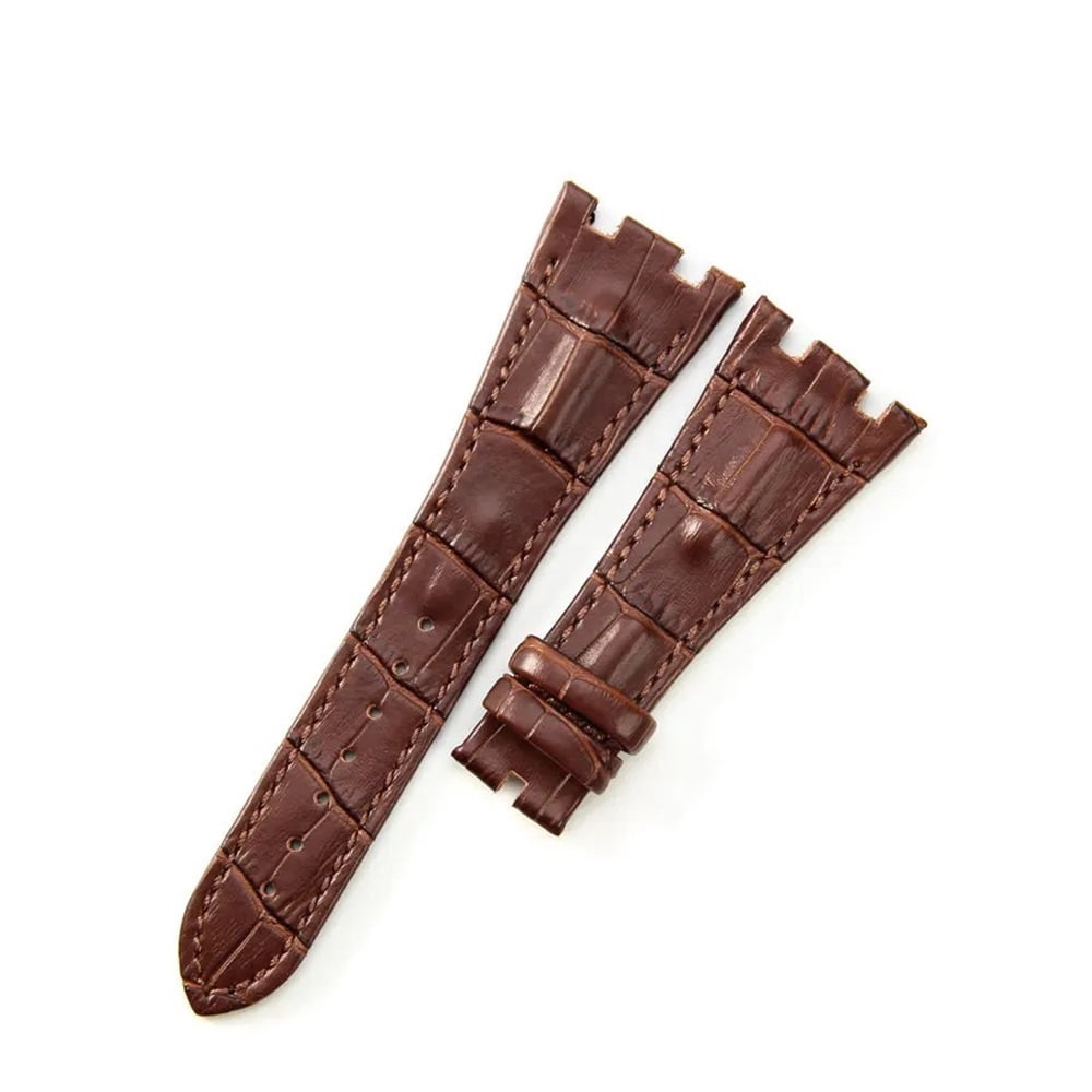 Calf-Skin Watchband Fit For AP Royal Oak Series 15710 15703 15706 26470 ...