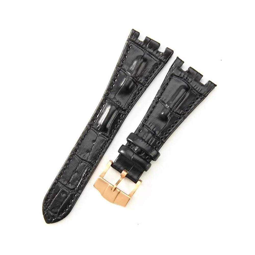 Calf-Skin Watchband Fit For AP Royal Oak Series 15710 15703 15706 26470 ...