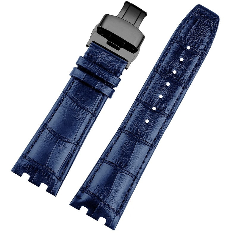 Calfskin Nylon Watch Band Fit For MAURICE LACROIX AIKON Series AI6008 ...