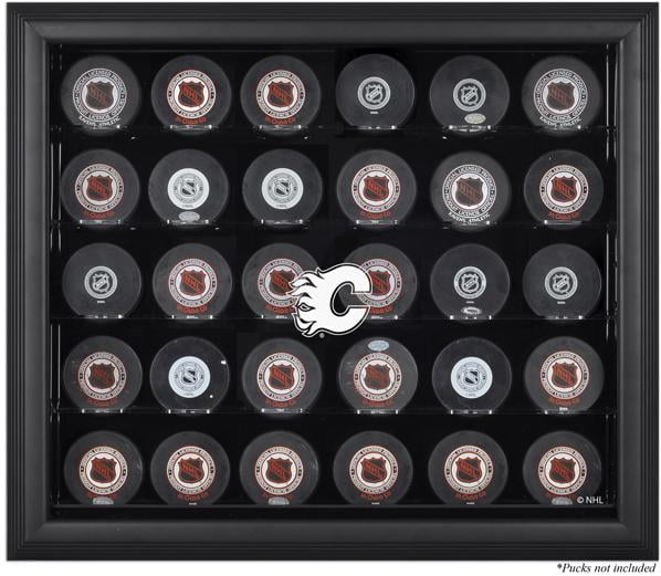 Calgary Flames 30-Puck Black Display Case - Walmart.com