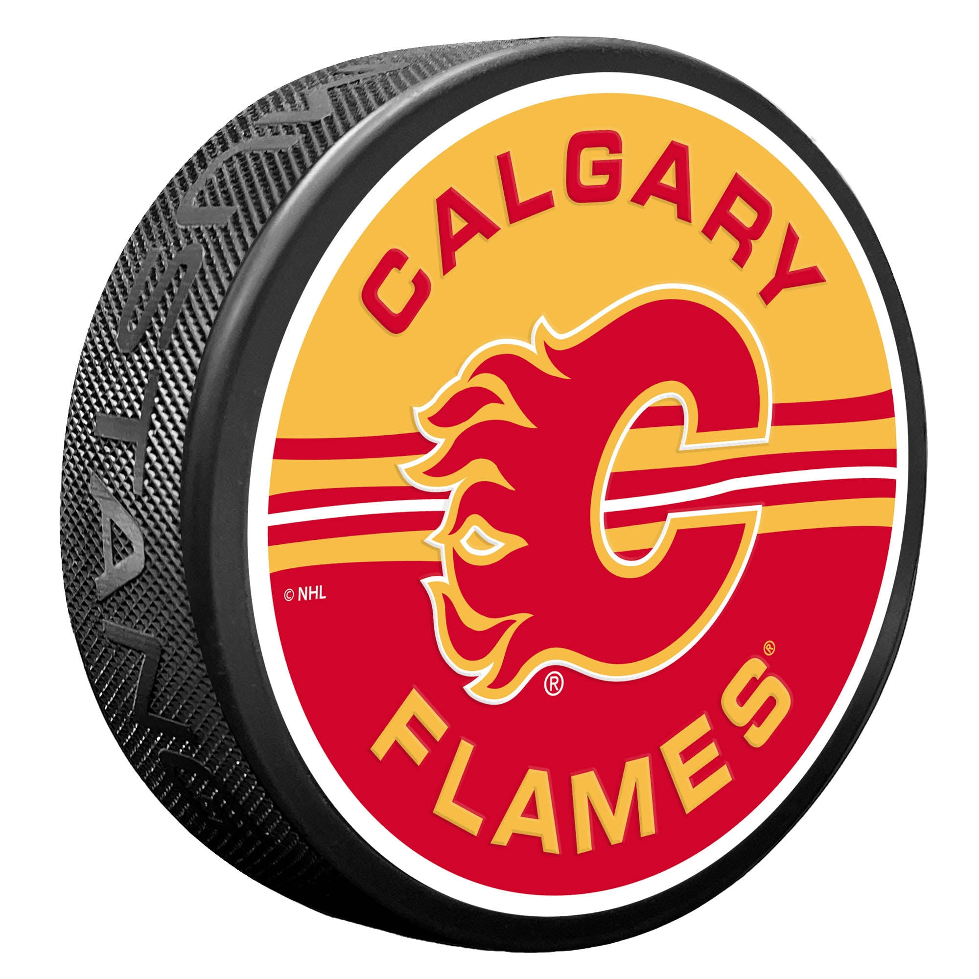 Calgary Flames Half and Half Puck - Walmart.com
