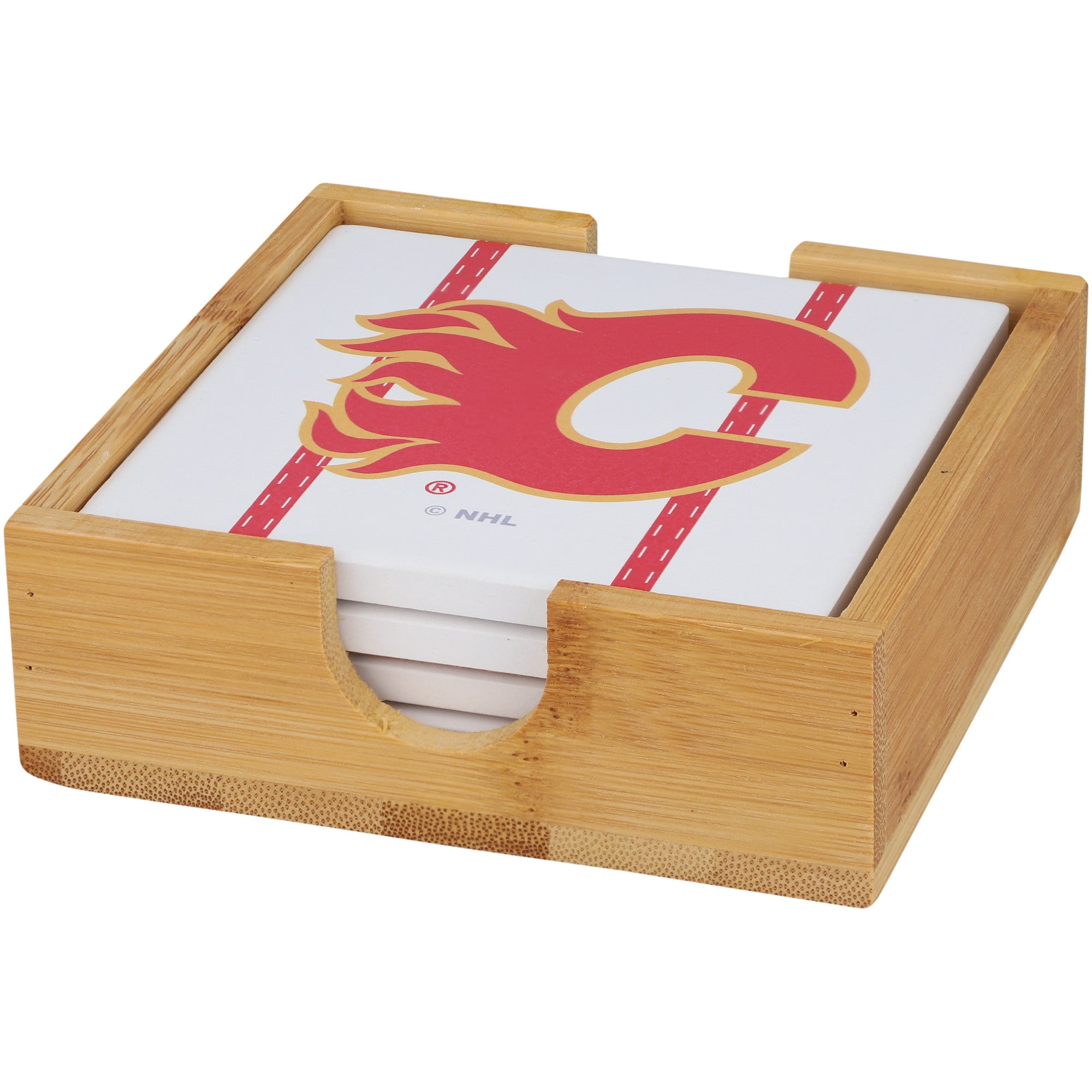 Calgary Flames Team Uniform Coaster Set - Walmart.com