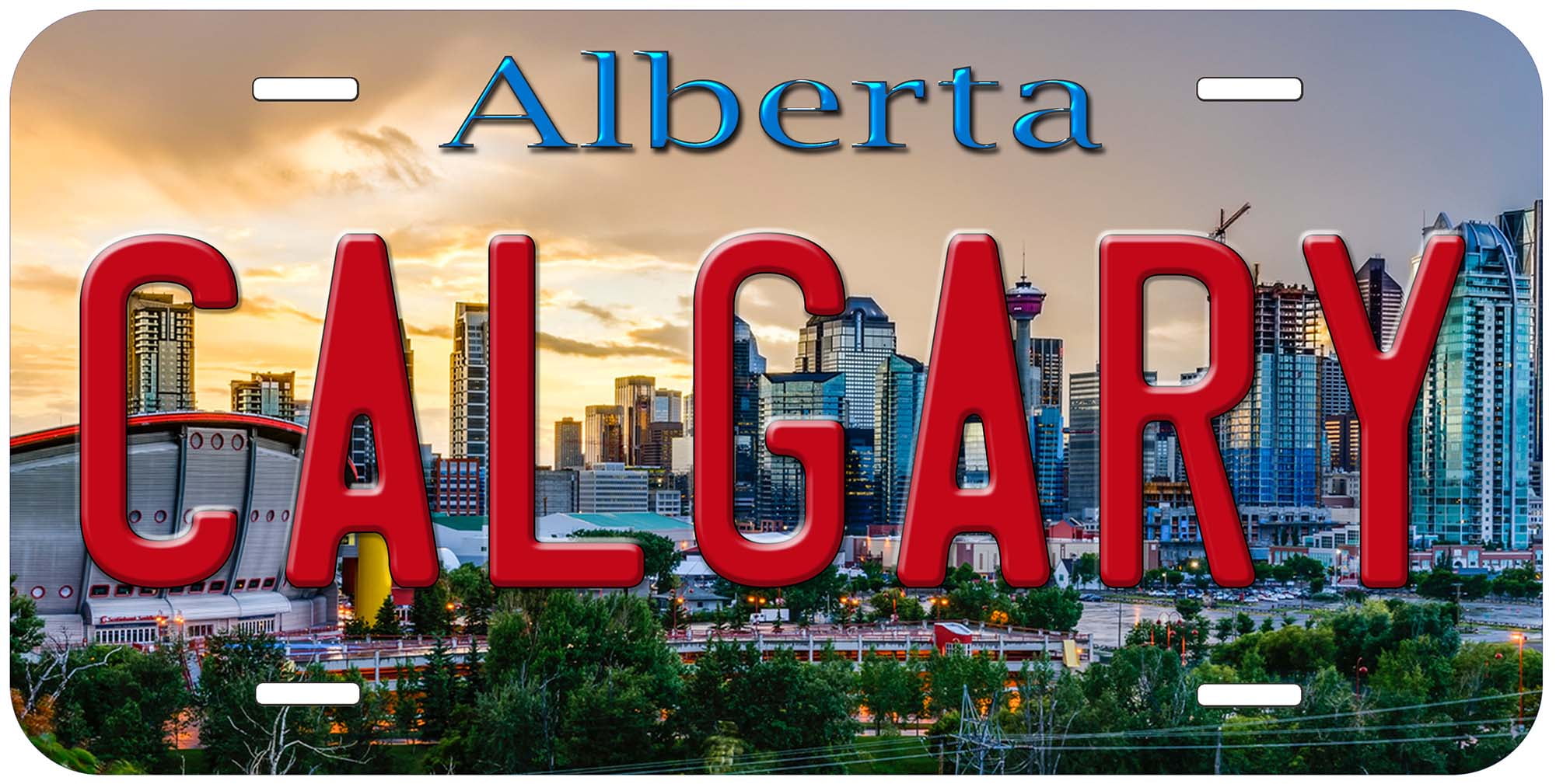 Alberta Canada License Plate