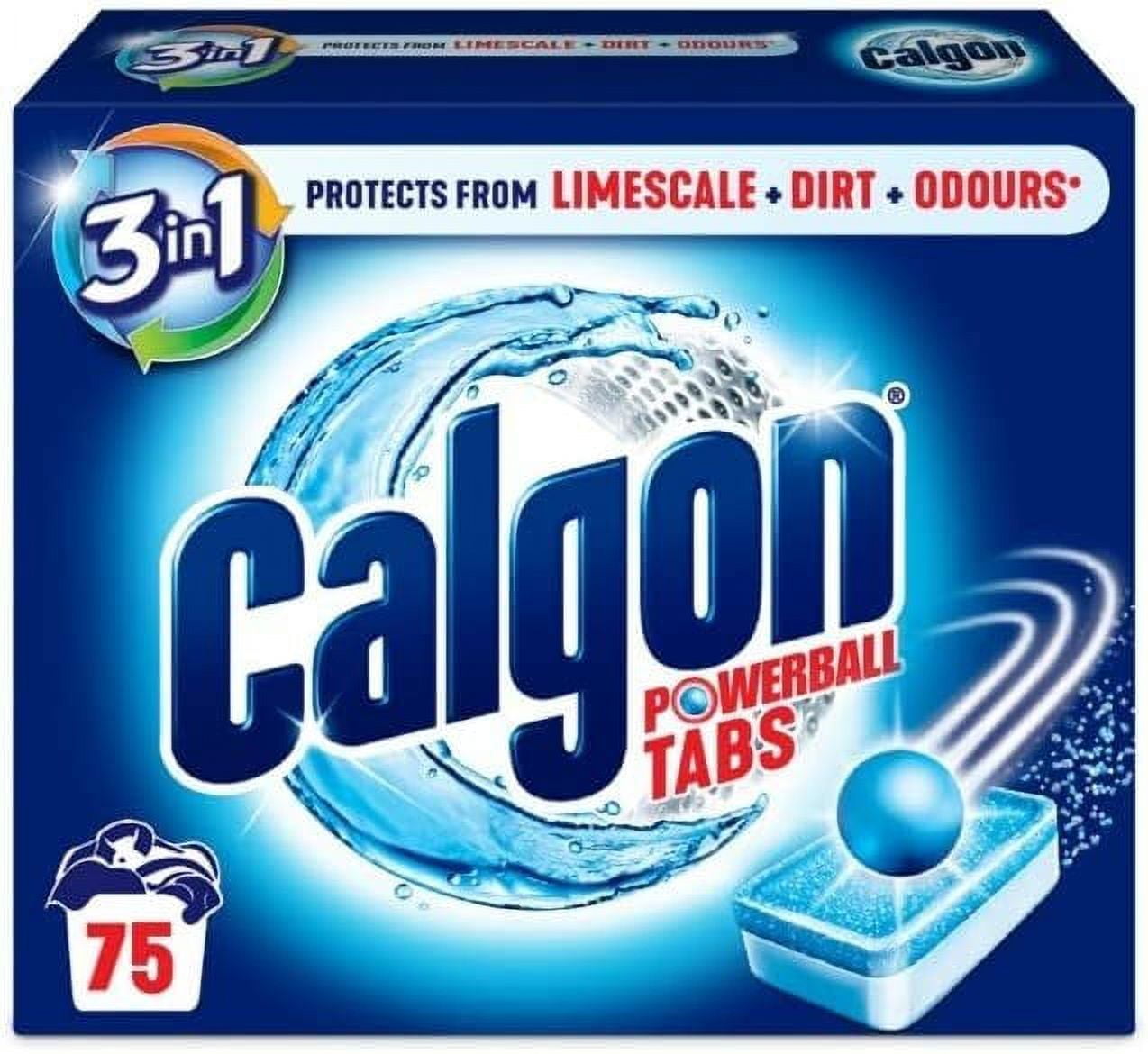 Calgon 3-in-1 Water Softener Tablets l Removes Odours, Limescale ...