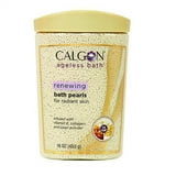 Calgon Ageless Bath Moisturizing Liquid Beads, Renewing Bath Pearls, 16 ...