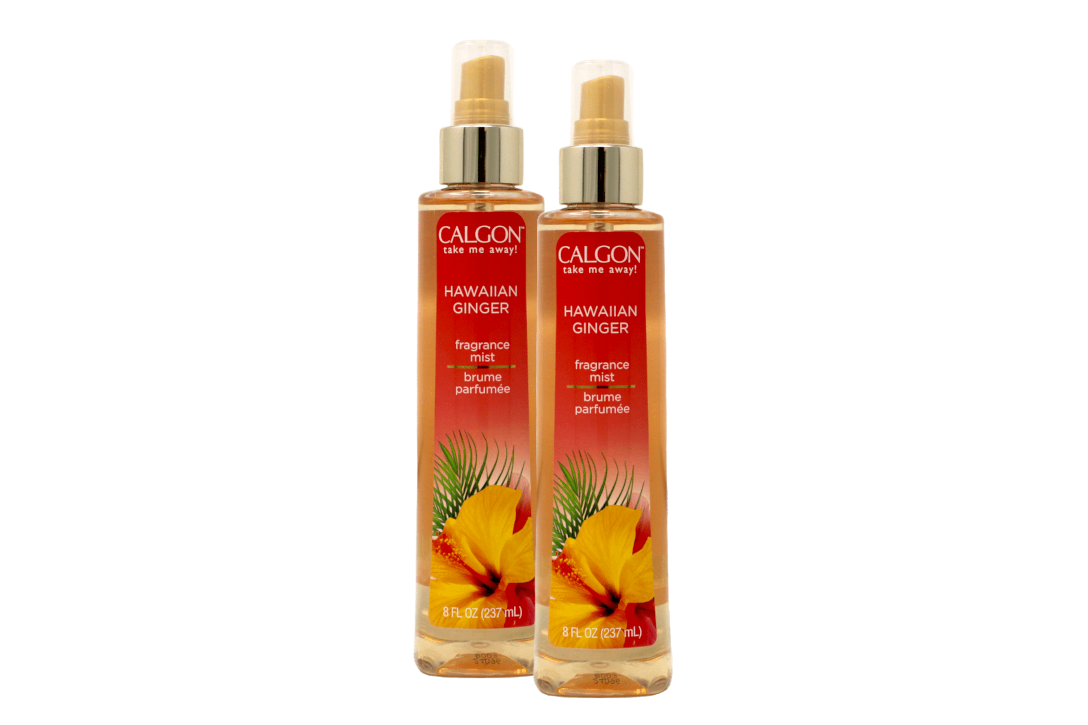 Calgon Fragrance Body Mist, Hawaiian Ginger, 8 fl oz - 2 Pack - Walmart.com