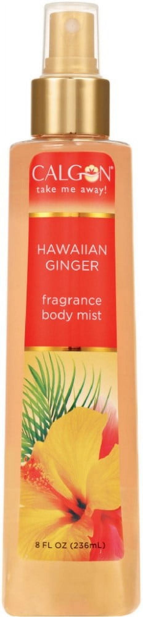 Calgon Hawaiian Ginger Fragrance Body Mist, 8 oz, Lightly Scented and ...