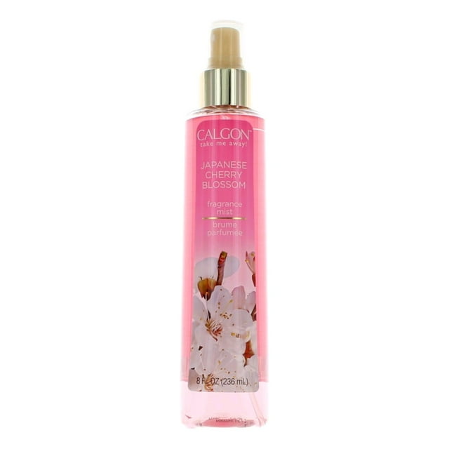 Calgon Japanese Cherry Blossom by Coty, 8 oz Body Mist for Women ...