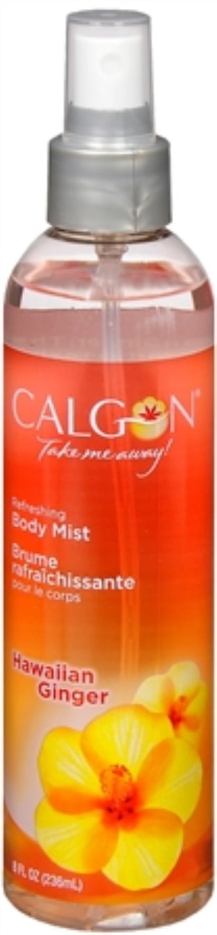 Calgon Refreshing Body Mist Hawaiian Ginger 8 oz (Pack of 3) - Walmart.com
