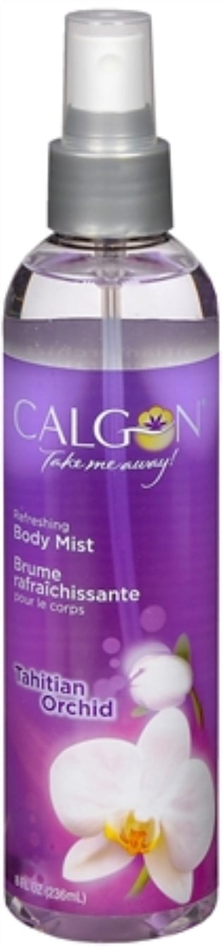 Calgon Refreshing Body Mist Tahitian Orchid 8 oz (Pack of 3) - Walmart.com