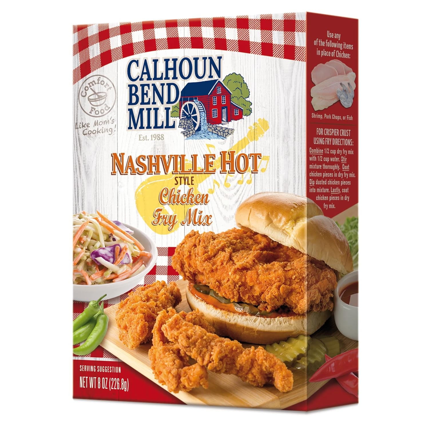 Calhoun Bend Mill Nashville BCF26 Hot Style Crispy Spicy Southern ...