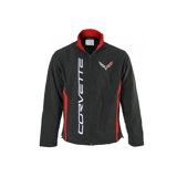 Calhoun Sportswear Men's Chevy Corvette Jacket, Embroidered Badge Logo ...