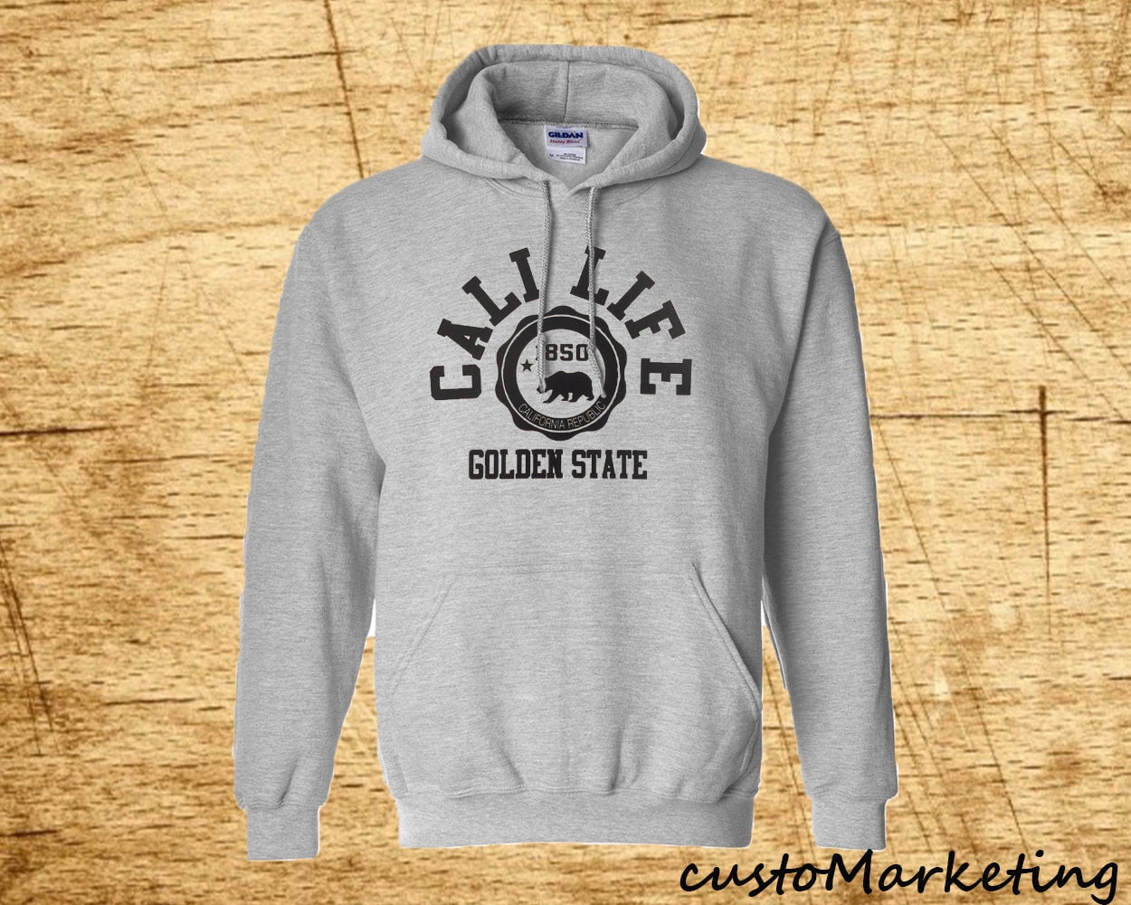 Cali Life Hoodie California Bear Unisex For Men And Women Outfit Color ...