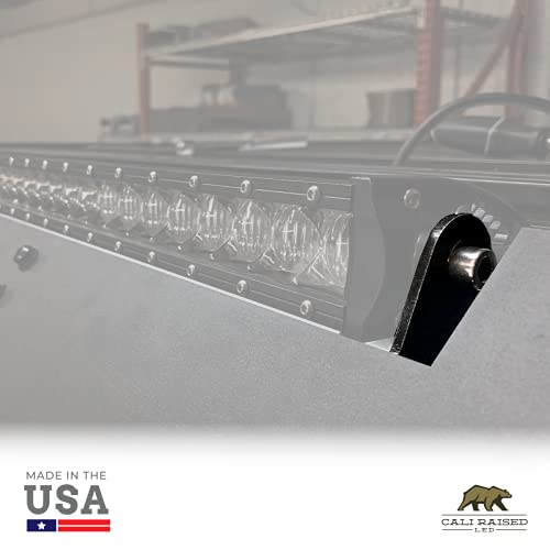Cali Raised LED 40 Inch Cut-Out Prinsu Roof Rack Slim LED Light Bar ...