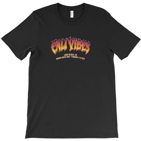 Cali Vibes Music Festival Funny Retro Reggae Concert Fan Graphic T ...