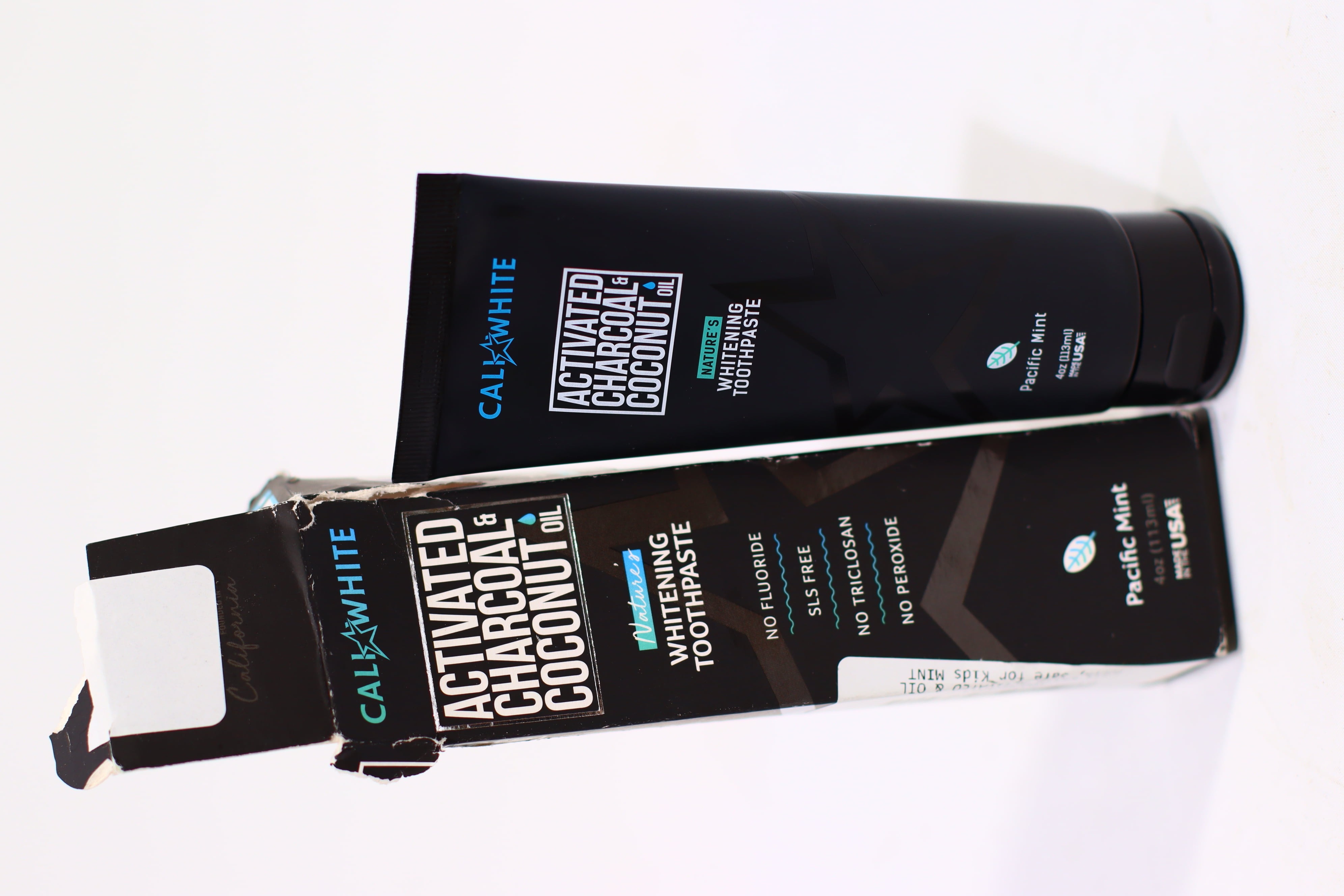 Cali White Fluoride Free Natural Whitening Toothpaste, Activated ...